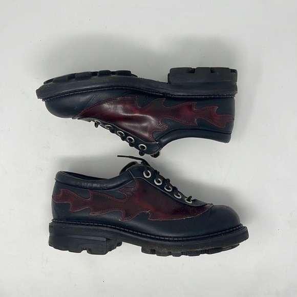John Fluevog | Shoes | John Fluevog Angels Flame Black With Burgundy ...